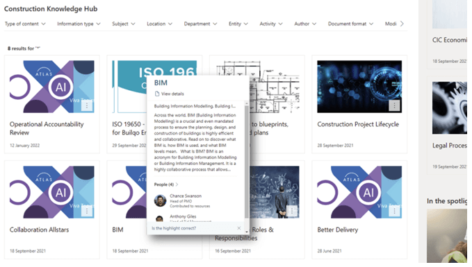 Microsoft Viva Topics explained and reviewed